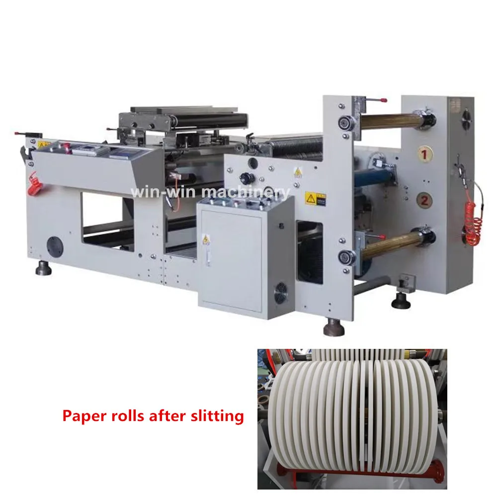 Paper Drinking Straw Roll Slitting And Rewinding Cutting Machine For ...