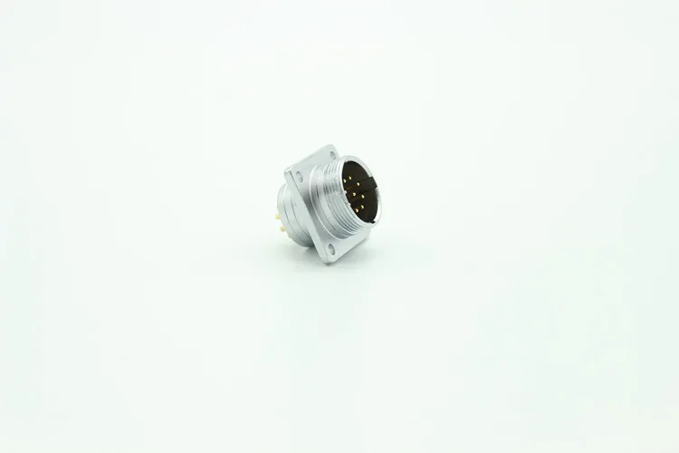 12 Pin Female Male Military Circular Screw Panel Mount Electrical ...