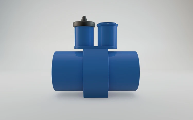 Rs485 Dn100-dn3000mm 0.05-10m/s Partial Filled Pipe Flow Meter Digital ...