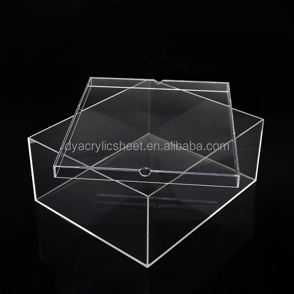 Custom Made Clear Acrylic Display Rectangle Boxes - Buy Acrylic Display ...