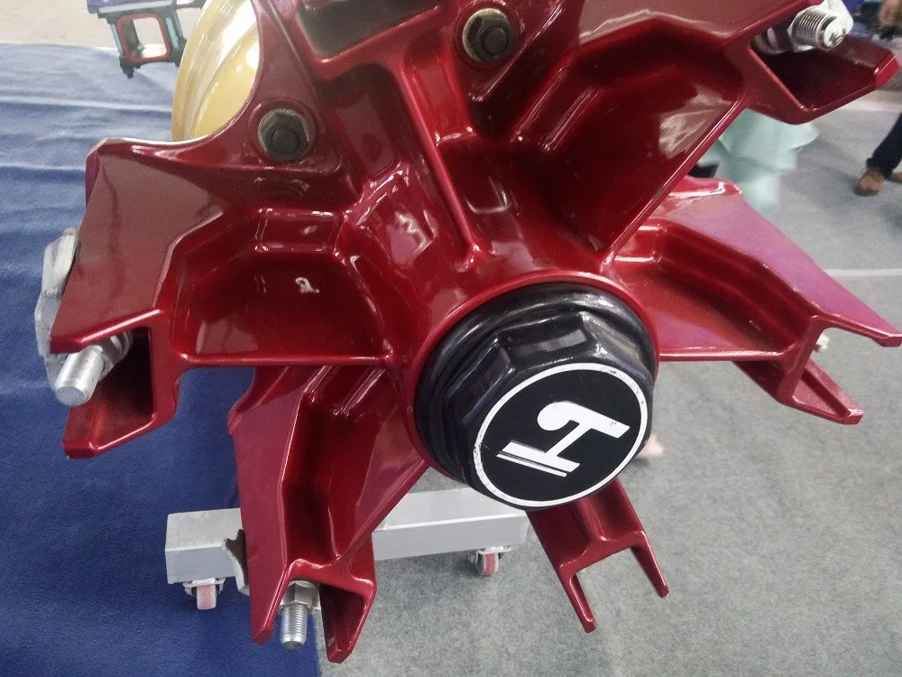 12t 16t 18ton Semi Trailer Spider Hub Axle Spoke Axle - Buy Spider Hub ...