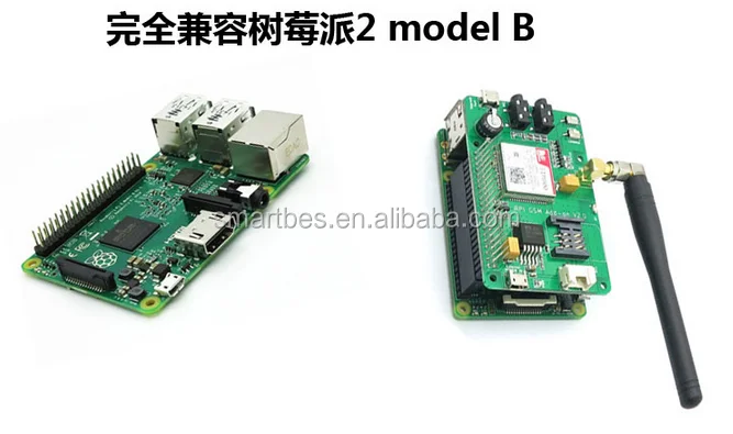 Smart Raspberry Pi Sim800 Module Expansion Board Gsm/gprs Development ...