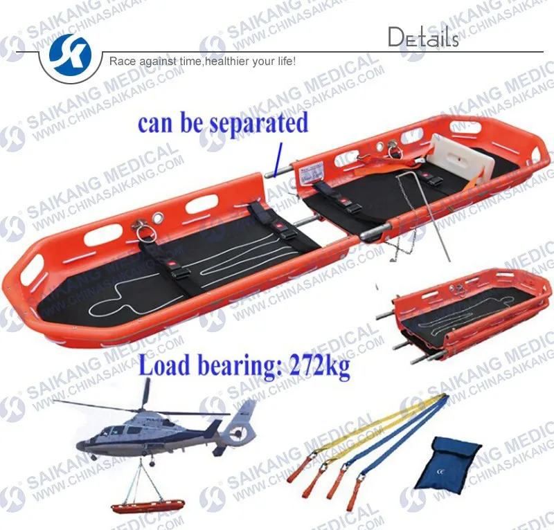 SKB2C02 Basket Ambulance Emergency Stretcher_Jiangsu Saikang Medical ...