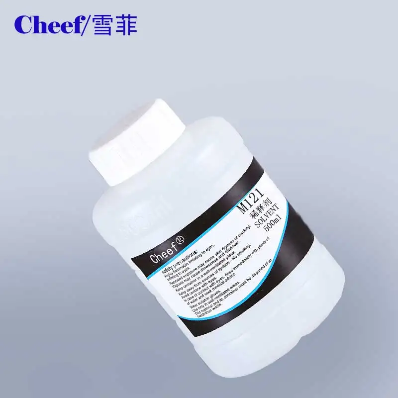 Industrial 500ml Mek Based White Solvent M121 Diluted For Linx Cij ...