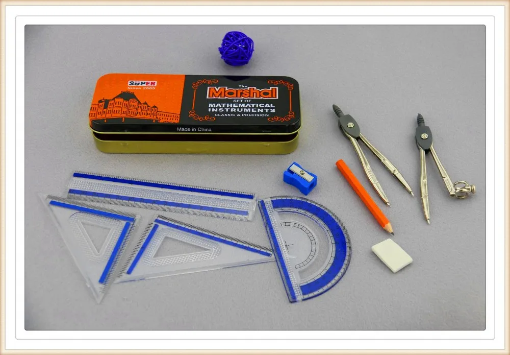 Marshal Education Math Set - Essential Mathematical Instruments