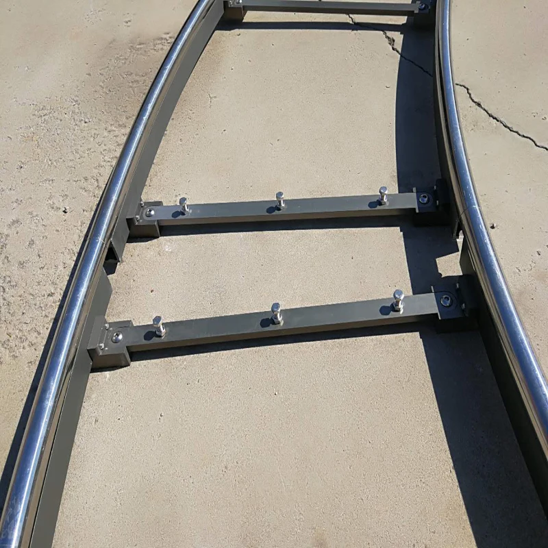 Heavy Rail Track Film Equipment Stainless Steel Track Dolly For ...