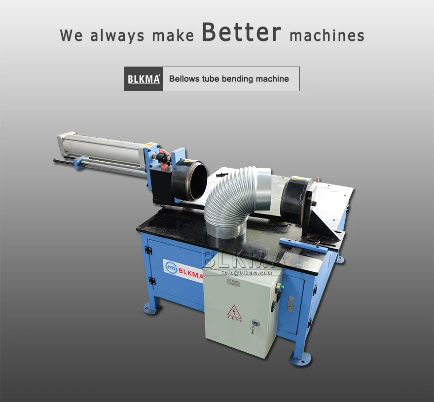 Round Bellows Tube Bending Machine for HVAC air Duct| Alibaba.com