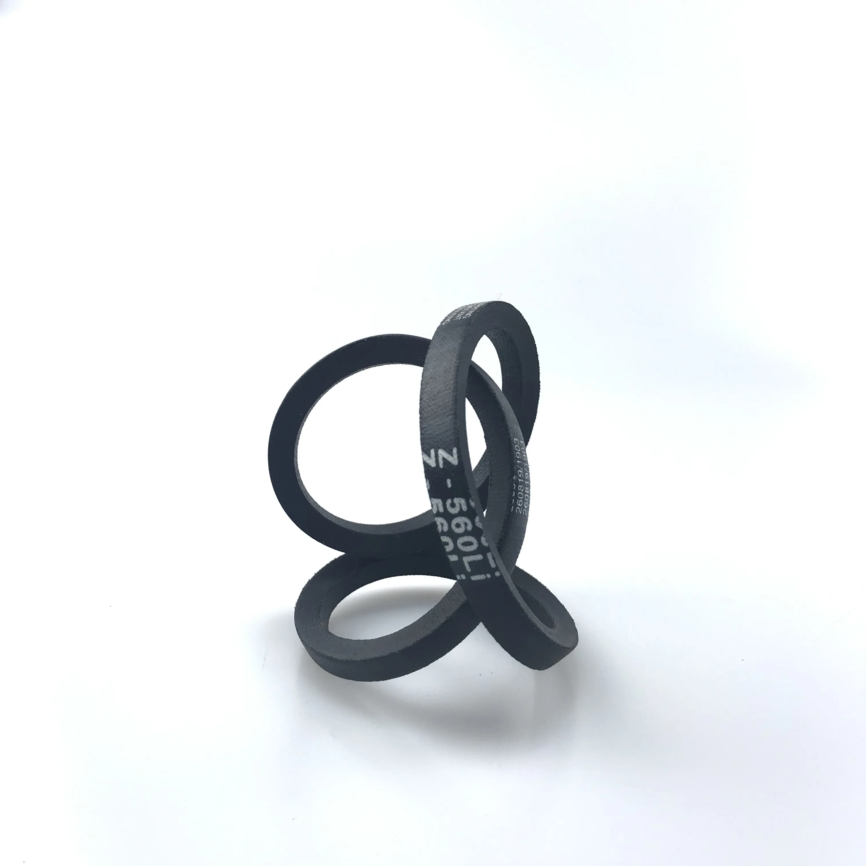 Industrial Classical Wrapped Rubber V-belt Type Z Pulley Transmission ...