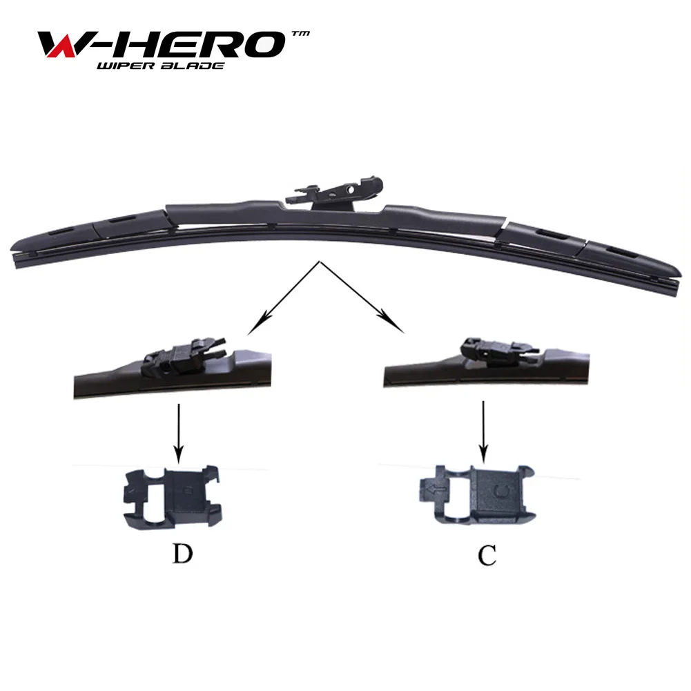 New Design Black Windscreen Wipers,U-hook Car Windshield Wiper ...