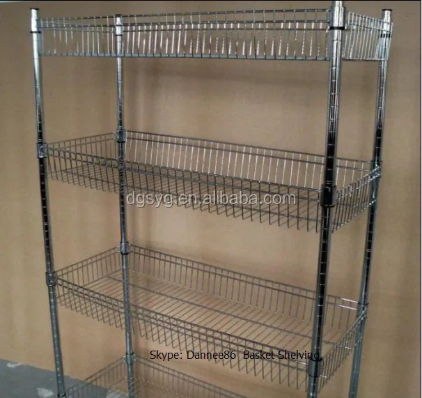 Commercial Metal Steel Rolling Storage Shelving Rack Metal Rack ...