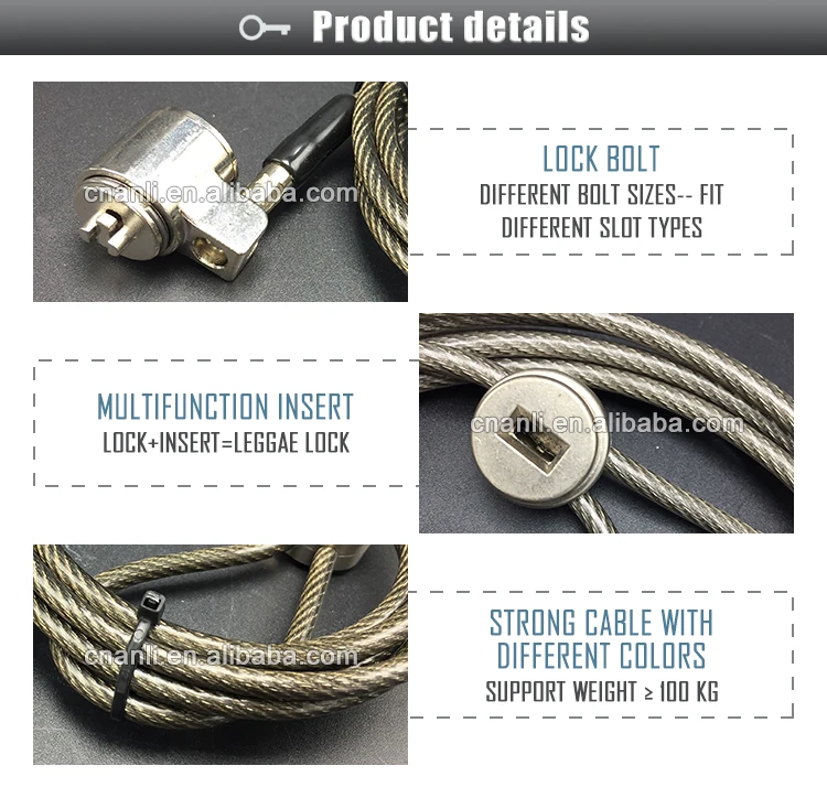 Ultra Hardware Anti-thief Bike Lock Wire Cable Steel Tether Coil ...