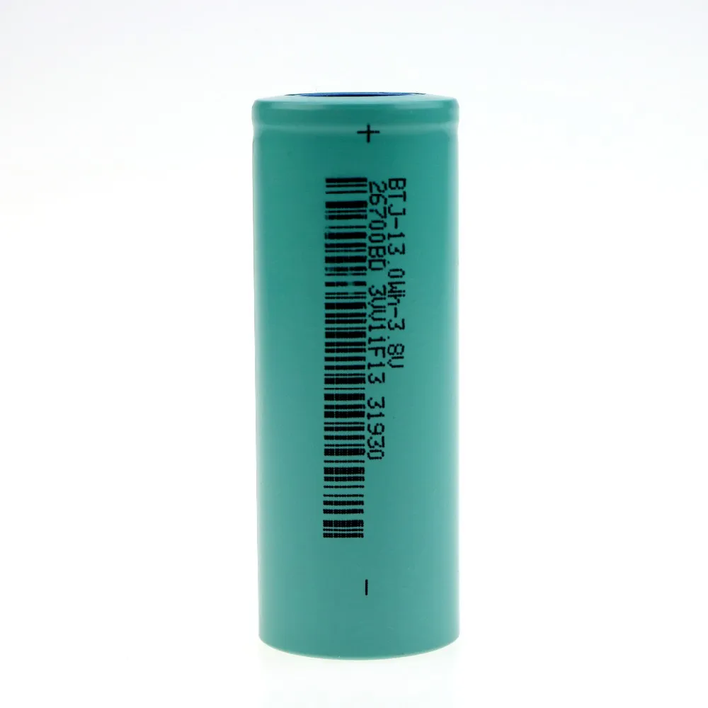 Evewher 26700 3.7v 3000mah Rechargeable Lithium Battery - Buy 26700 ...