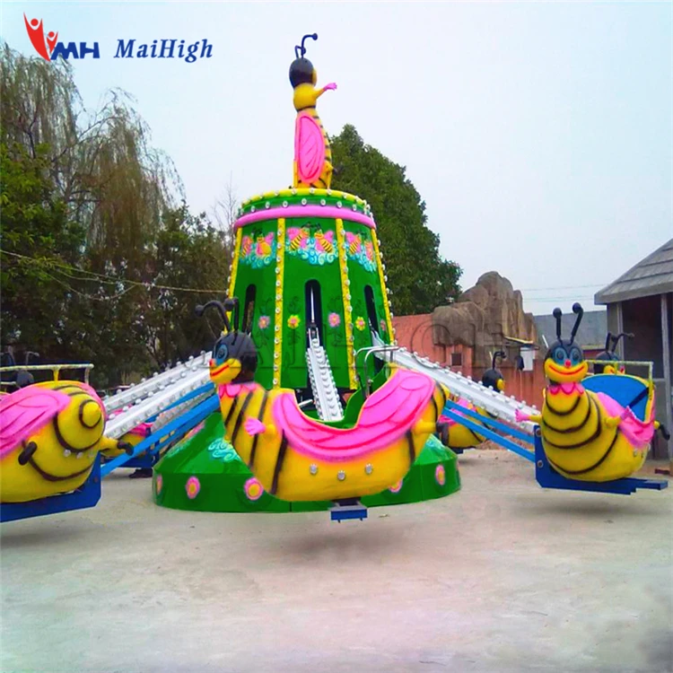 Attractive Park Rotating Bee Ride Family Ride Self Control Bee - Buy ...