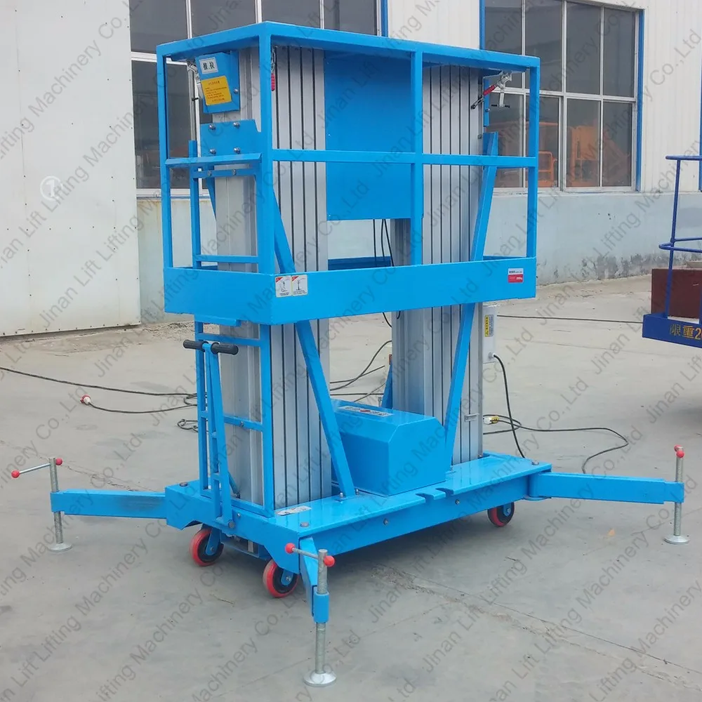 China Factory Electric Man Lift Hydraulic Lift For Painting Aluminum ...