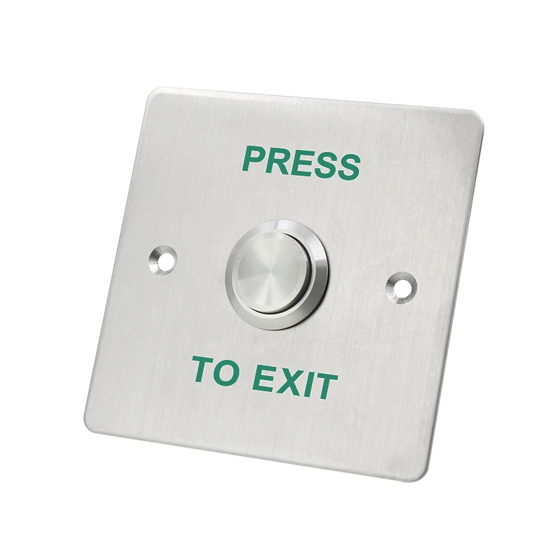 IP67 Outdoor Rated Push to Exit Button - 22MM Stainless Steel