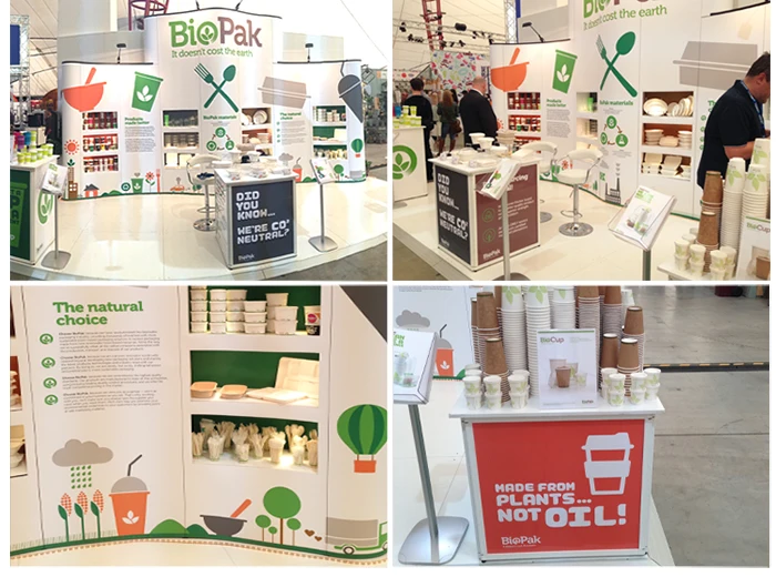 Customizable Portable Exhibition Booth - Lightweight & Versatile