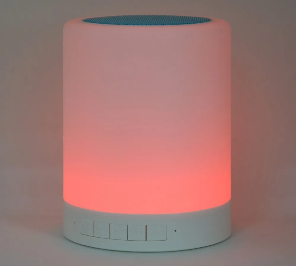 Touch Control Hands-free Call Colorful Led Light Lamp Tf Card Wireless ...