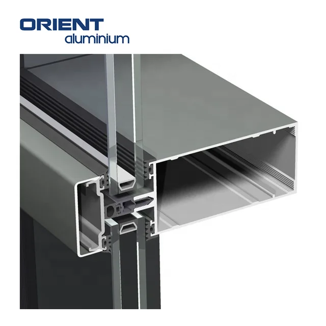 Frameless Shopping Mall Geometric Aluminium Facade Louvers