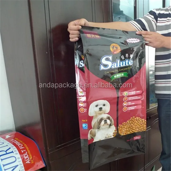 Stand Up Ziplock Pet Food Bag,1.5kg 2kg Dog And Cat And Brid Food Bag,8 ...