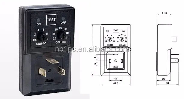 Mini Type Solenoid Valve Countdown Timer - Epsolid