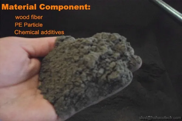 Co-extrusion High Strength WPC Composite Decking Wood