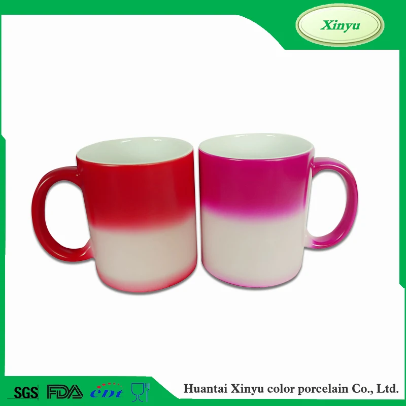 Color Changing Sublimation Magic Cups Coffee Mug - Buy Sublimation ...