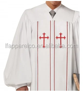 Shop High Quality Bishop Clergy Robes in White/red Colors