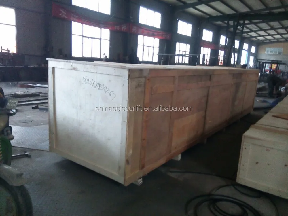 Outdoor Freight Elevator Guard Rail Lift Hydraulic Cargo Lift - Buy ...