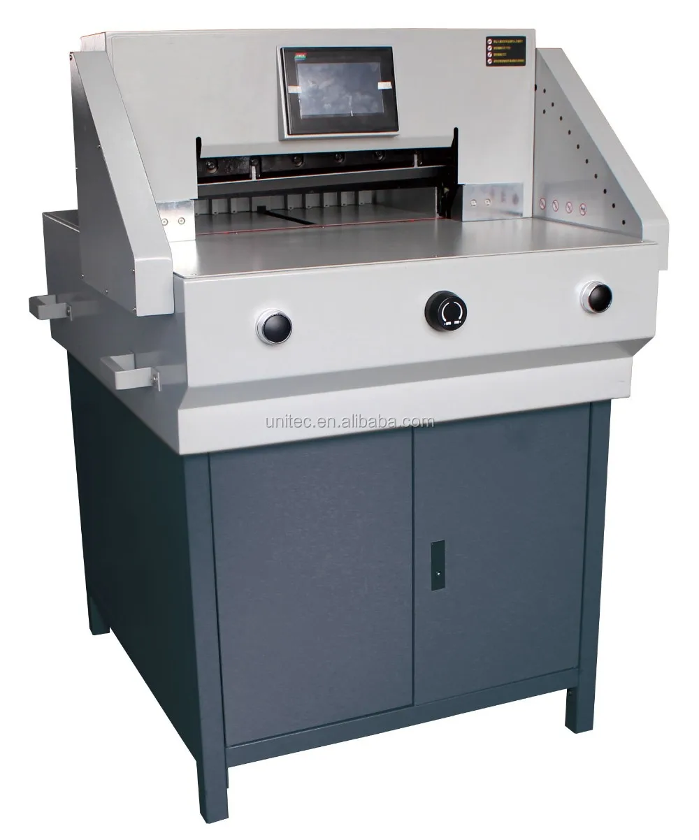 Electric Programmable-control Paper Cutter Machine Cutting Paper ...