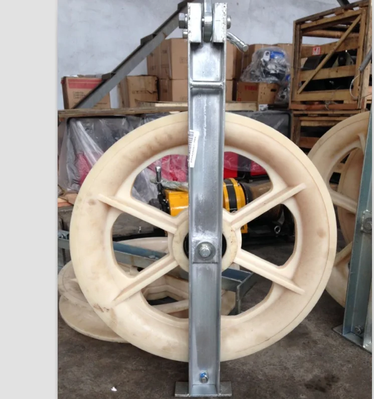 20KN OPGW Cable Block Tool for Overhead Line Construction and Stringing ...