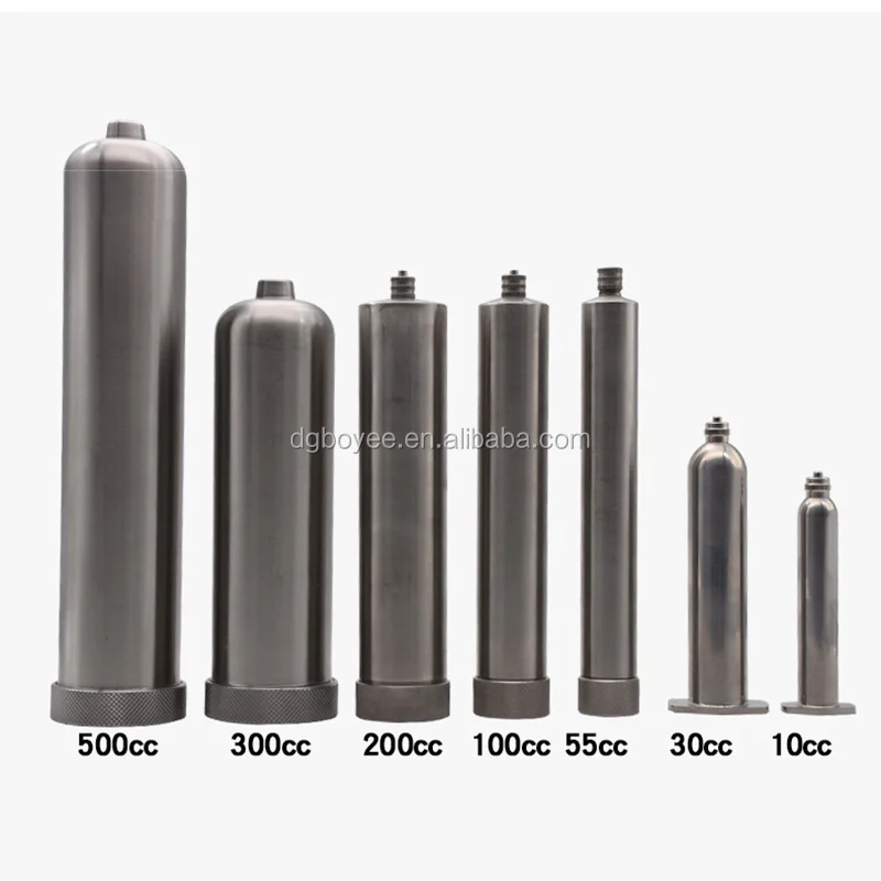 30cc 200CC 500cc Metal Syringes - Durable SUS Syringes