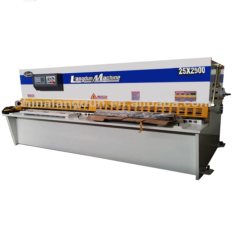 Foot Operated Shear Machines,Qc12k-25x2500,Price Of Cutting Machine ...