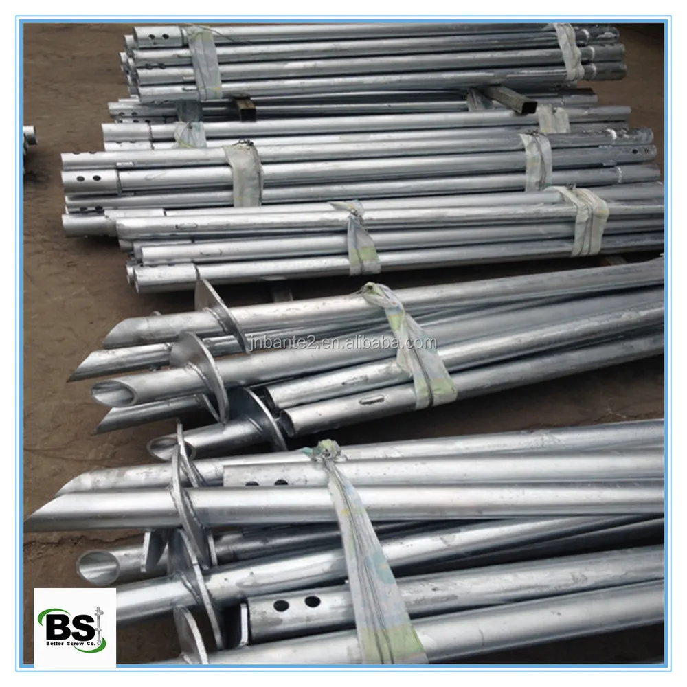 Commercial Screw Pile Pipes Or Foundation And Retaining Wall ...