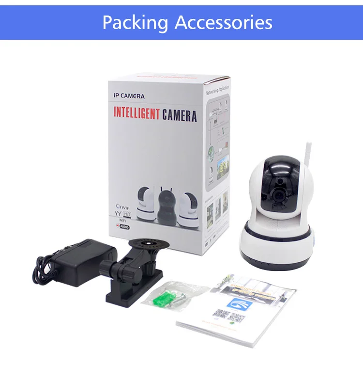 Home Security Smart Small Onvif Wireless Wifi Ip Ptz Night Vision Cctv ...