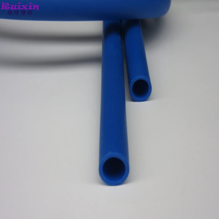Blue Color Flexible Pipe Plastic Hose for Medical Tourniquet