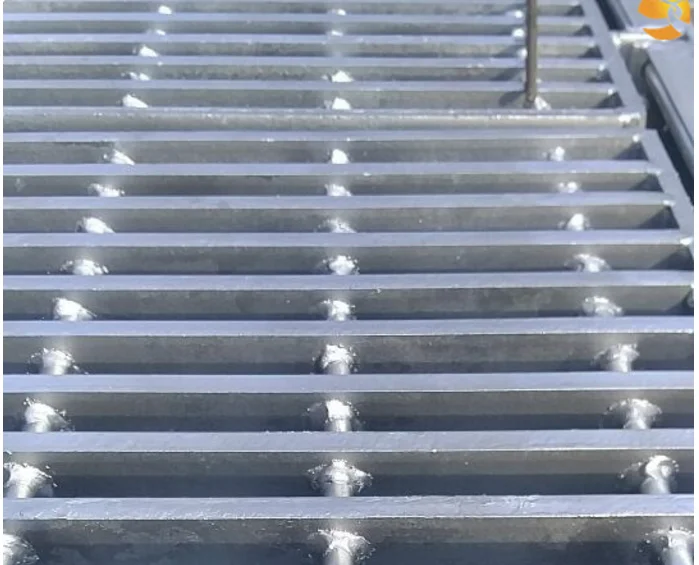 Through Hole Round Bar Steel Grating - Buy Through Hole Grating,Round ...