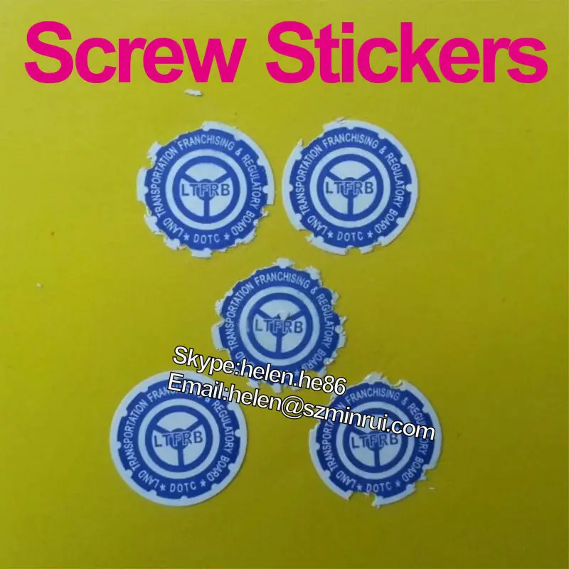 10mm Diameter Screw Hole Stickers,Cell Phone Repair Warranty Sticker ...