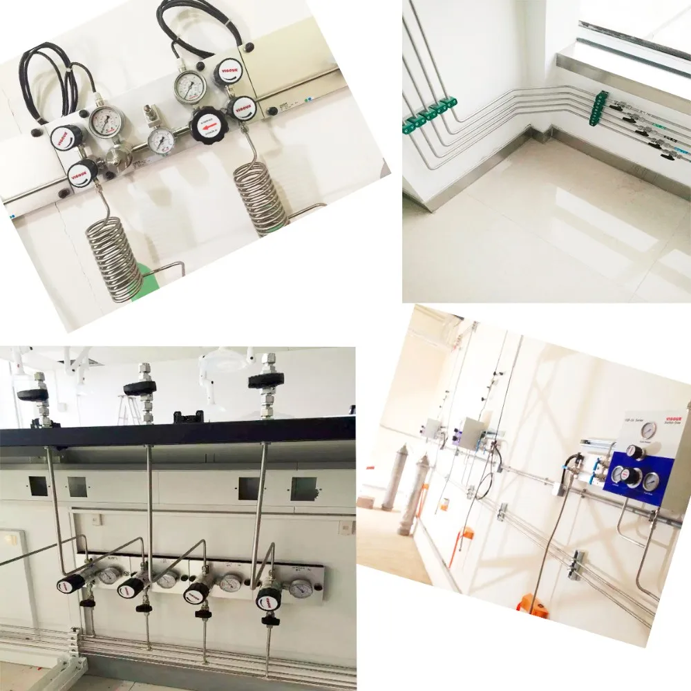 High Pressure Gas Step Down Automatic Oxygen Gas Control Panels - Buy ...