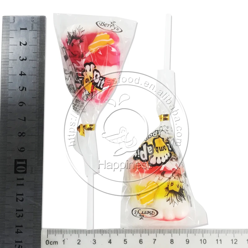 Wholesale Colorful Foot Shape Lollipop Sweet Hard Candy - Buy Big Foot ...