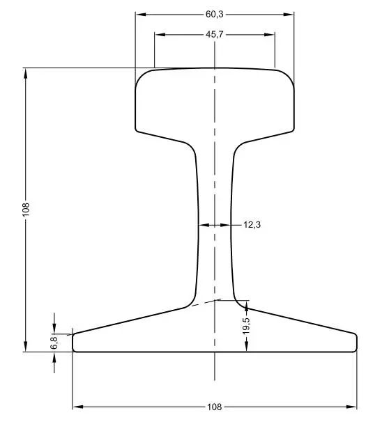 Gb30kg Light Rail - Durable, High-Performance Steel Rail