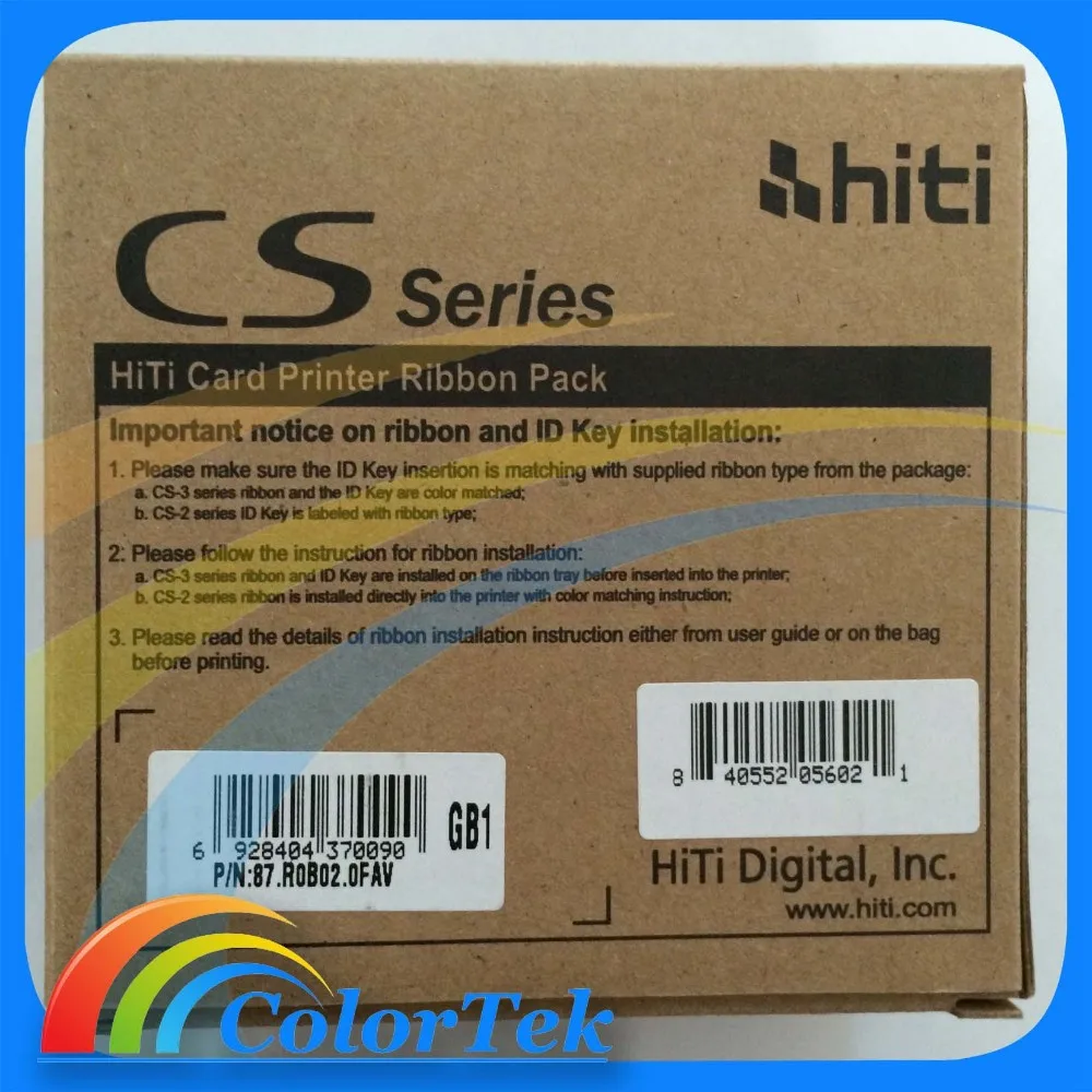 Hiti CS3 Black Ribbon - 1000 Prints per Roll for CS310 & CS320