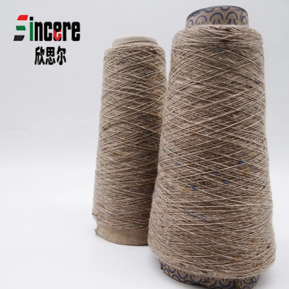 Hot Sale 1/16nm Neppy Yarn Cotton And Wool Blended Yarn For Knitting ...