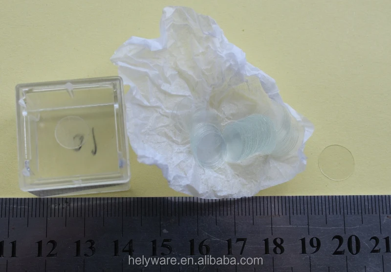 Lab Use 8mm~30mm Round Glass Coverslips - Durable & Neutral