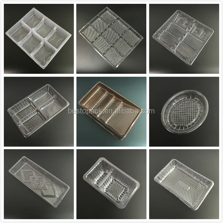 Plastic Cookie Tray For Packaging Biscuit Tray Packaging Clear Blister ...