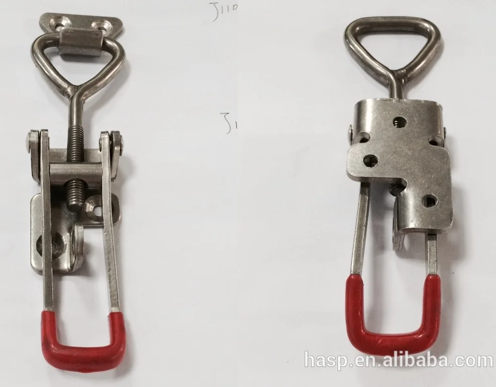 Stainless Steel Snap Toggle Latch Lock Hasp Long Hook - Buy Latch Lock ...