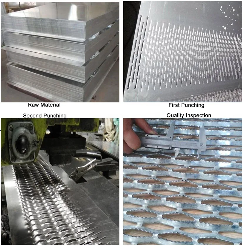 Perforated Metal Deck For Concrete Slabs And Roofs - Buy Perforated ...