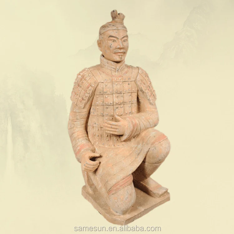 Meilun Art Crafts High Quality General Terracotta Army Sculpture Clay ...