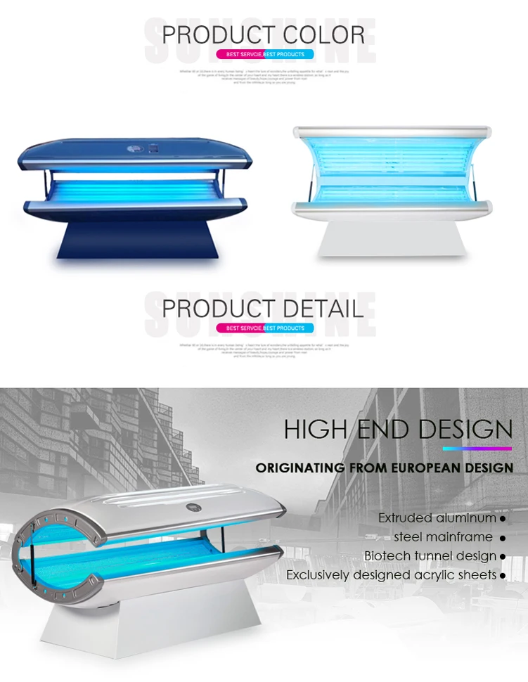 Tanning Machine German Factory Wholesale Solarium Tanning Bed Solarium ...