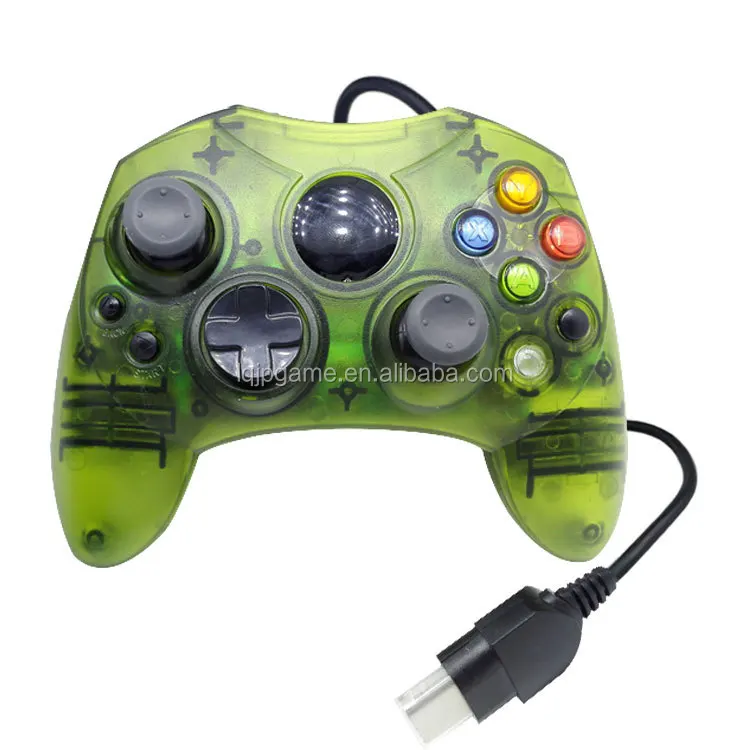 Xbox Controller - Clear, Wired Gamepad with Vibration Motor