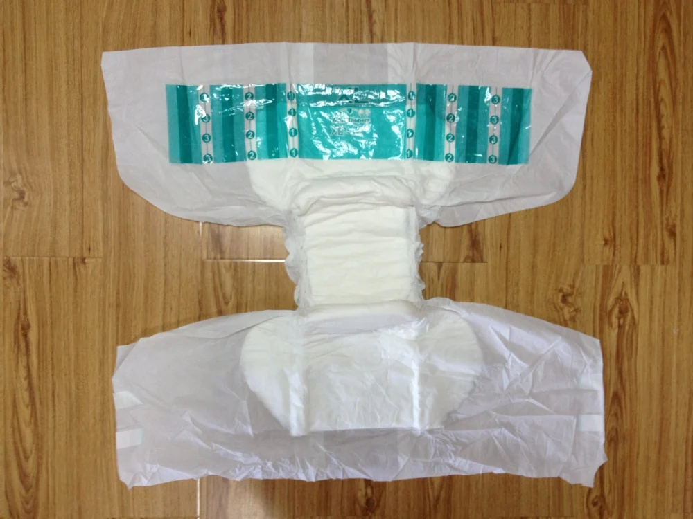 Pe Back Adult Diaper In Bales Personal Care Product Adult Diaper ...